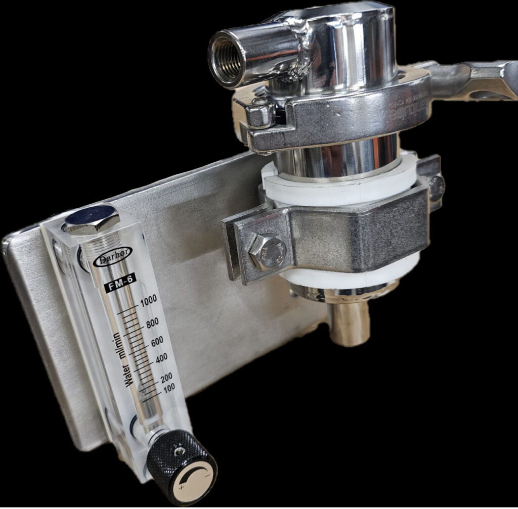 Ozone System – Bracket for Ozone Probe- includes flowmeter and fittings ...