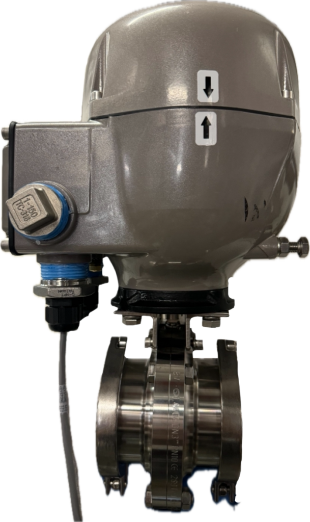 2″ Sudmo BFV – Tri-Clamp, EPDM Seat, Keystone Actuator – S0001518E